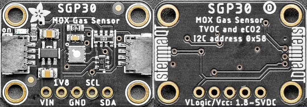 樹莓派｜SGP30 使用教學：MOX Gas Sensor - 看我所見