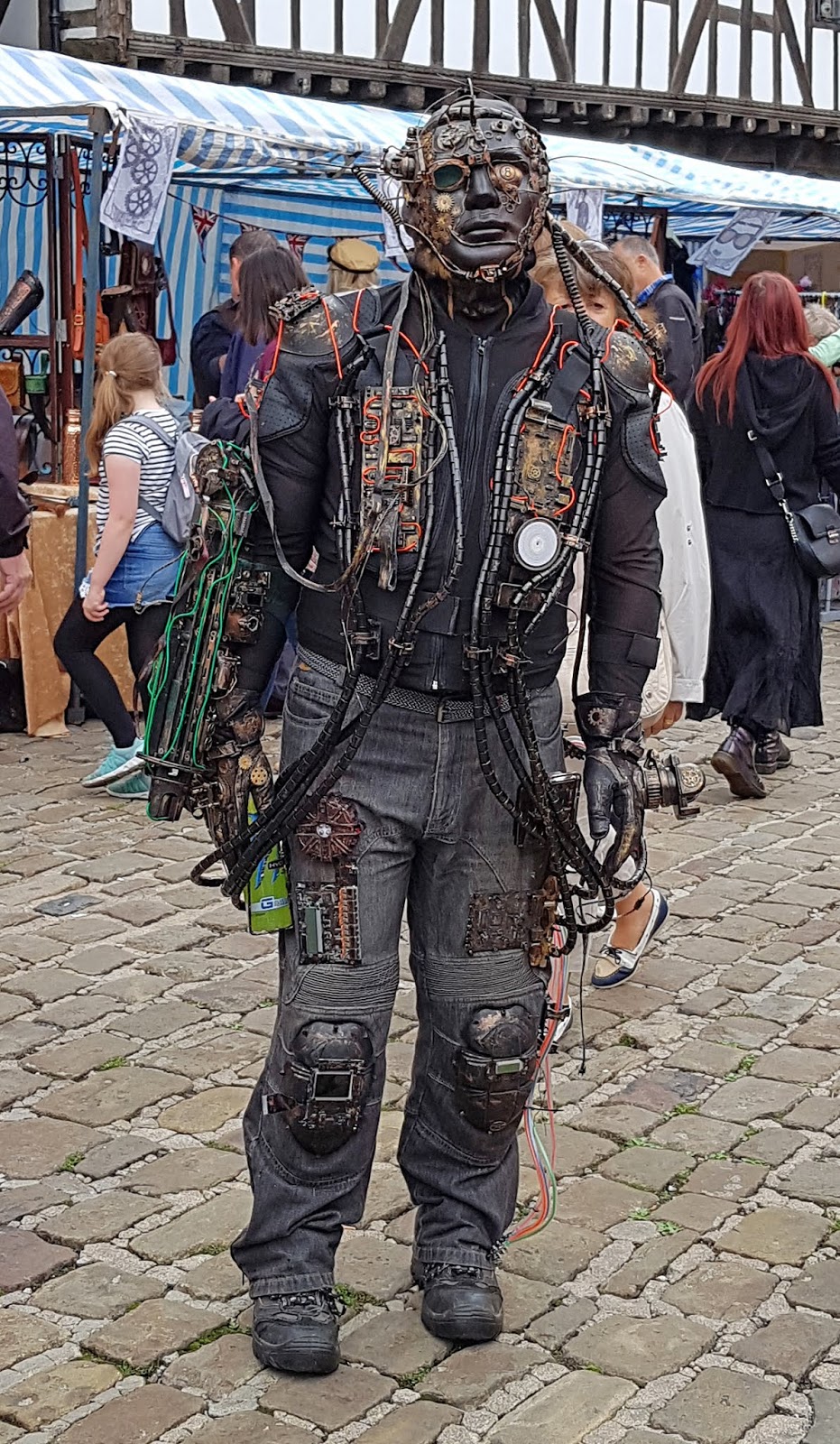 Simon and Karen Spavin: Lincoln Steampunk Festival 2018