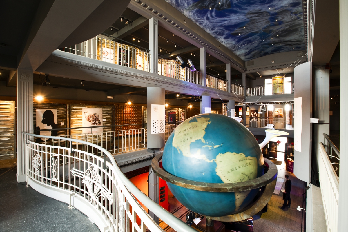 The Mundaneum museum in Mons