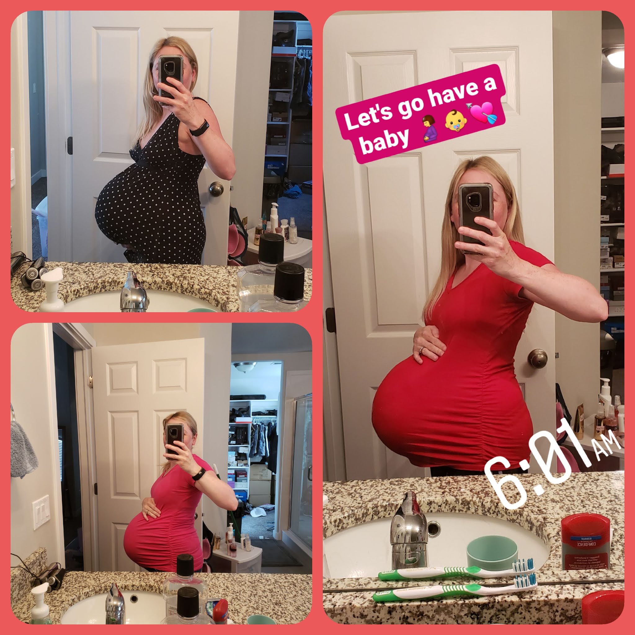 Just a Girl and her Boy: 9 Months (weeks 36 - 40+)