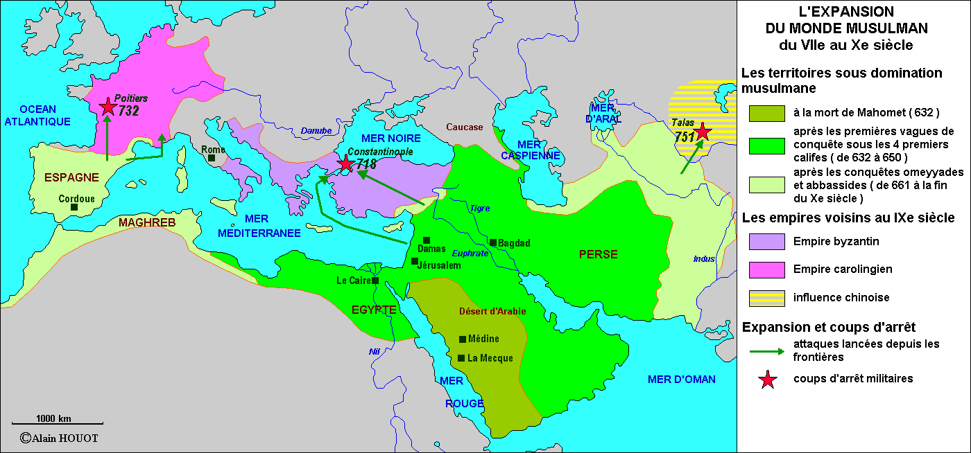 Me gustan las Sociales: La expansión del Islam