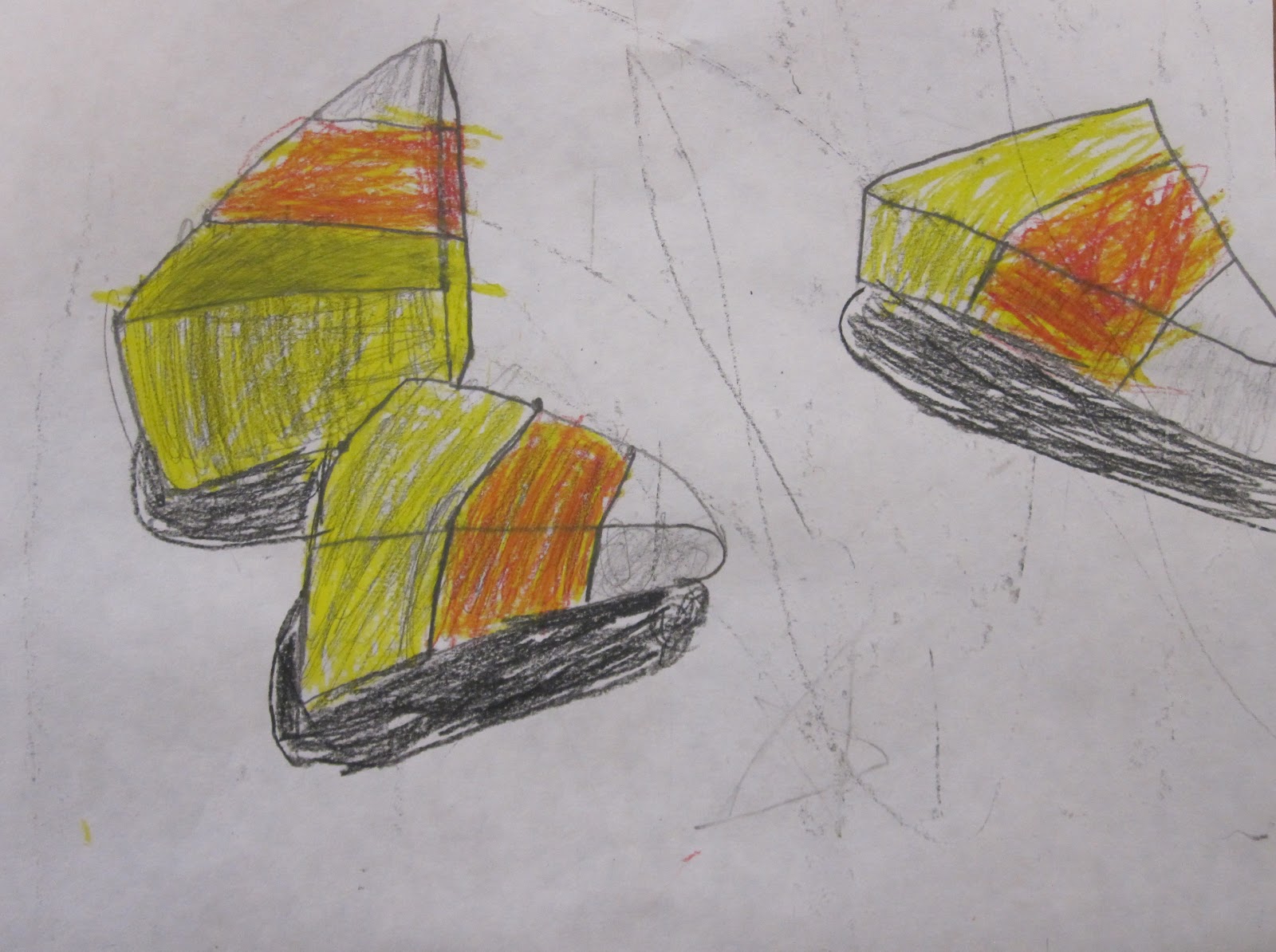 shine brite zamorano: candy corn!