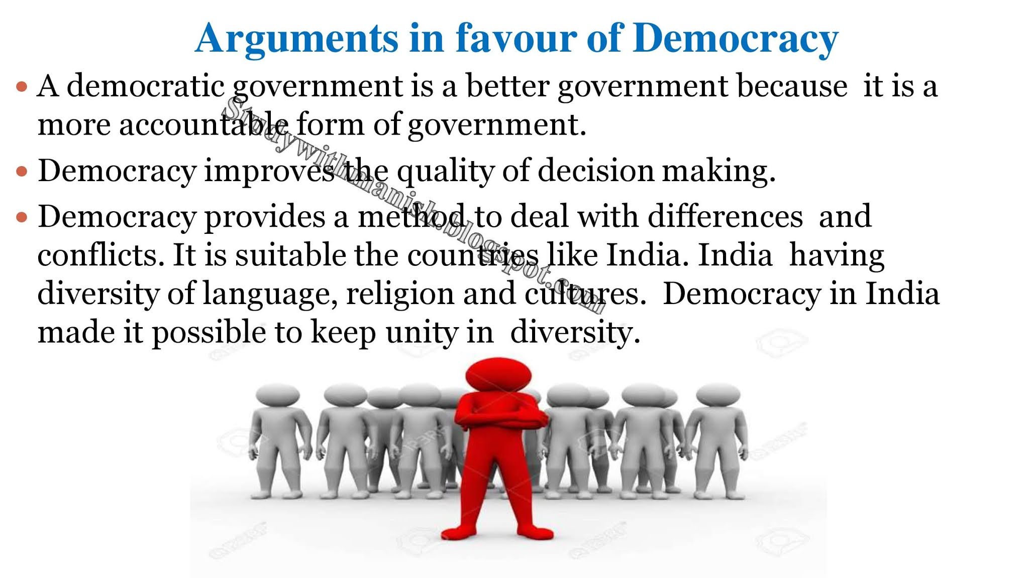 What is Democracy and Why Democracy? PPT Class 9th (Political Science ...
