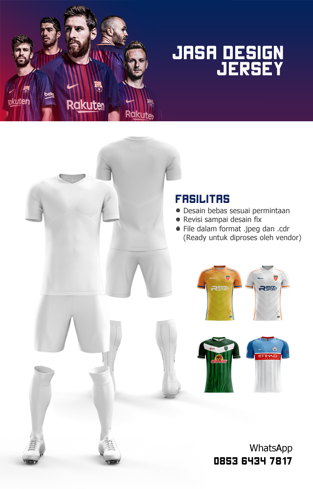 70 Jasa Desain Baju Futsal