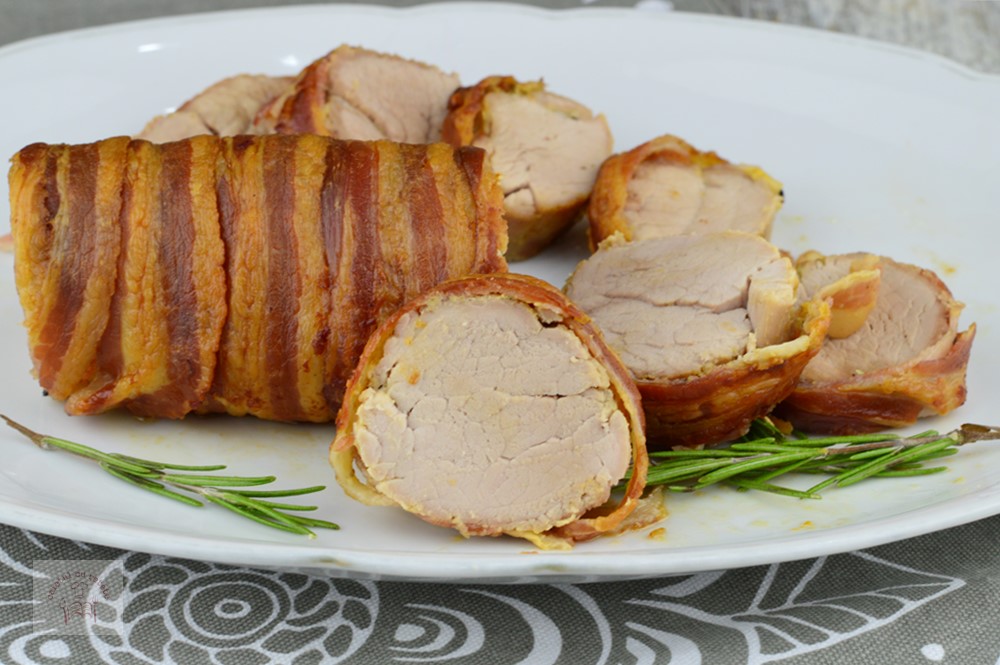 Muschiulet de porc, invelit in bacon - CAIETUL CU RETETE