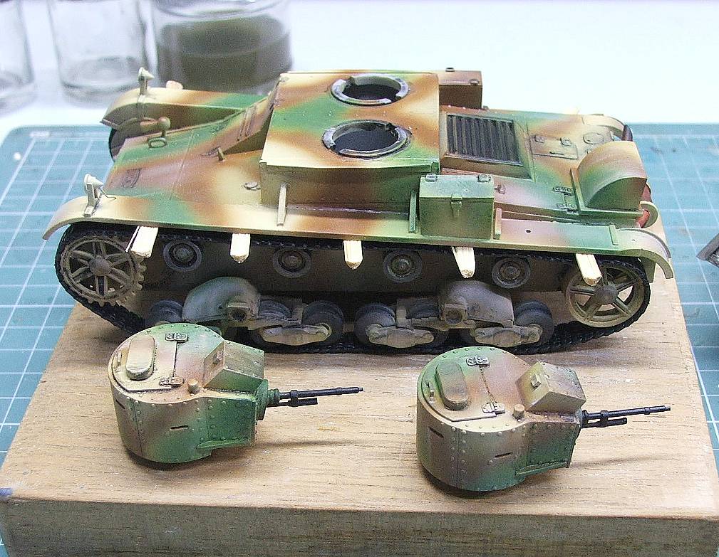 Panzerserra Bunker- Military Scale Models in 1/35 scale: Vickers 6-ton ...