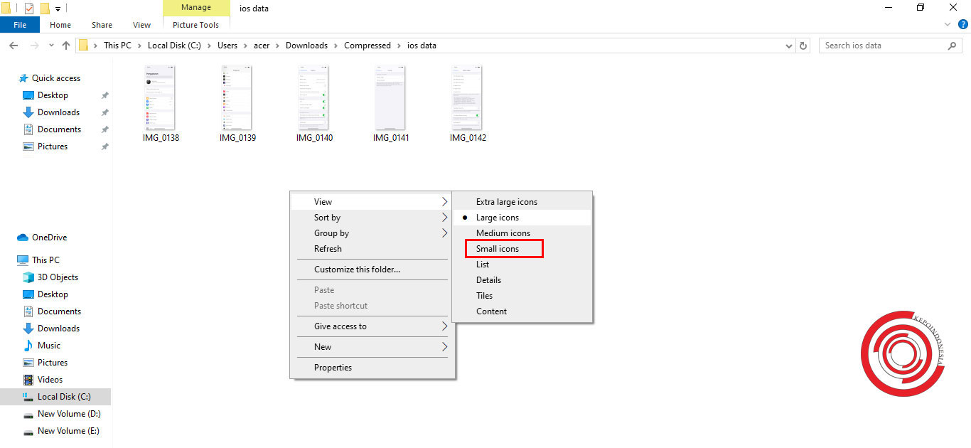 Cara Merubah Tampilan File dan Folder di File Explorer - KEPOINDONESIA