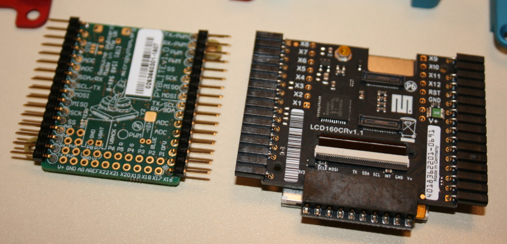 MicroPython LCD160 : comment faire le setup avec les boîtiers en ...