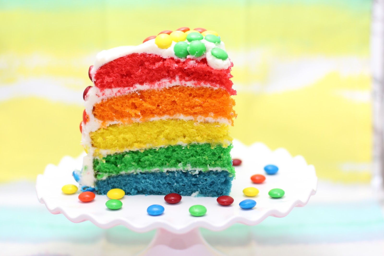 Michelle's Tasty Creations: Rainbow Cake