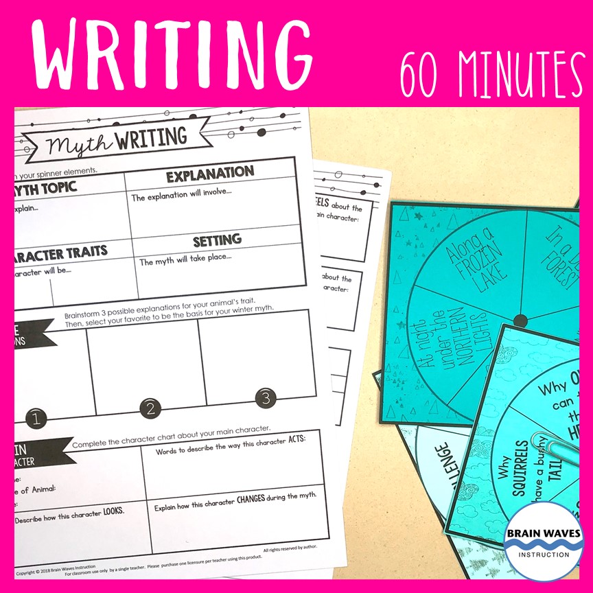 Brain Waves Instruction: Day Before Winter Break ELA Plans