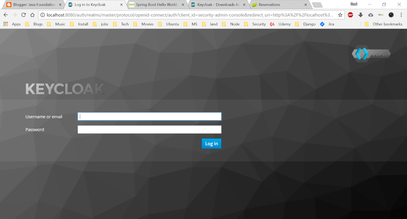 Integrate Keycloak with Spring Boot - Java Stack Flow
