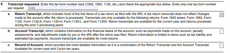 FAQ: IRS 4506-C Form Update