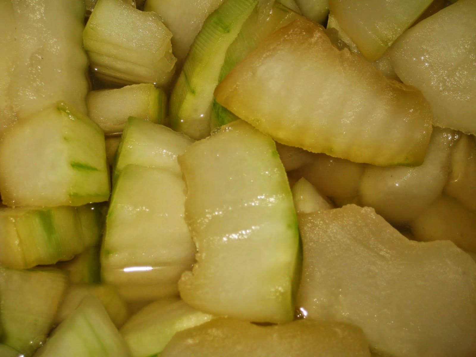 Kusina Diary: Sweetened Wintermelon or Kundol