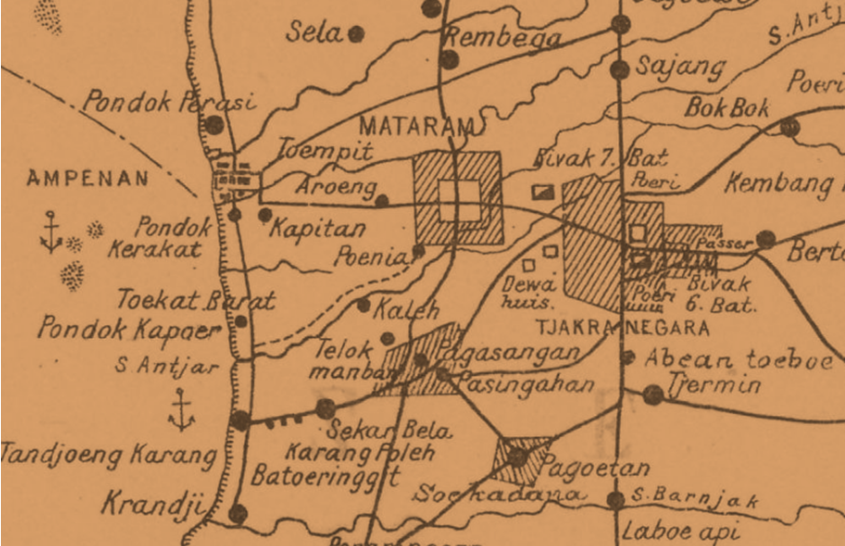 Poestaha Depok: Sejarah Lombok (4): Sejarah Kota Mataram di Lombok ...