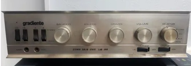 Vintage 70 80: Gradiente - Amplificadores Integrados