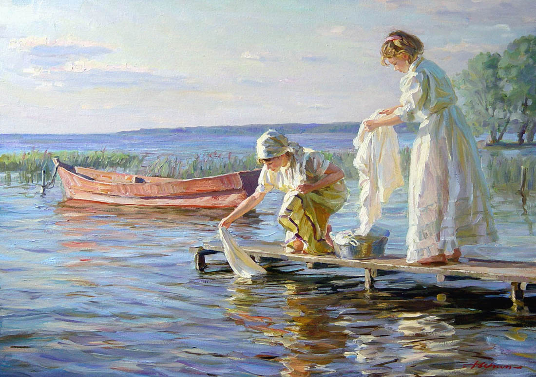 Alexander Averin, 1952 | Romantic / Genre painter : 네이버 블로그
