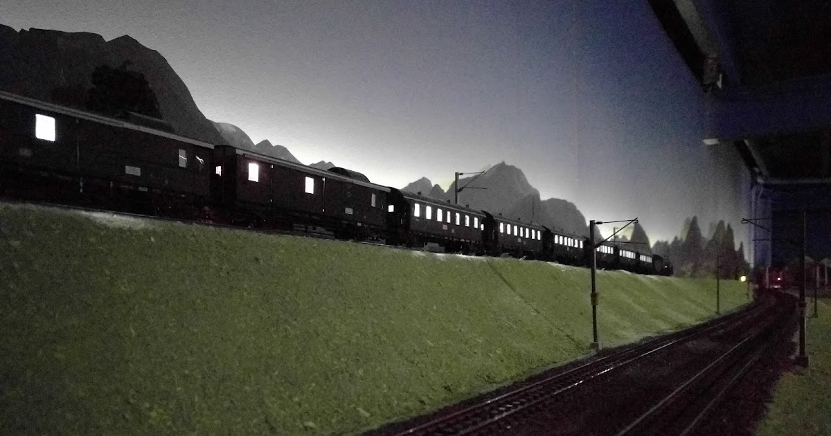 Cabin Layout: Whole train lighting