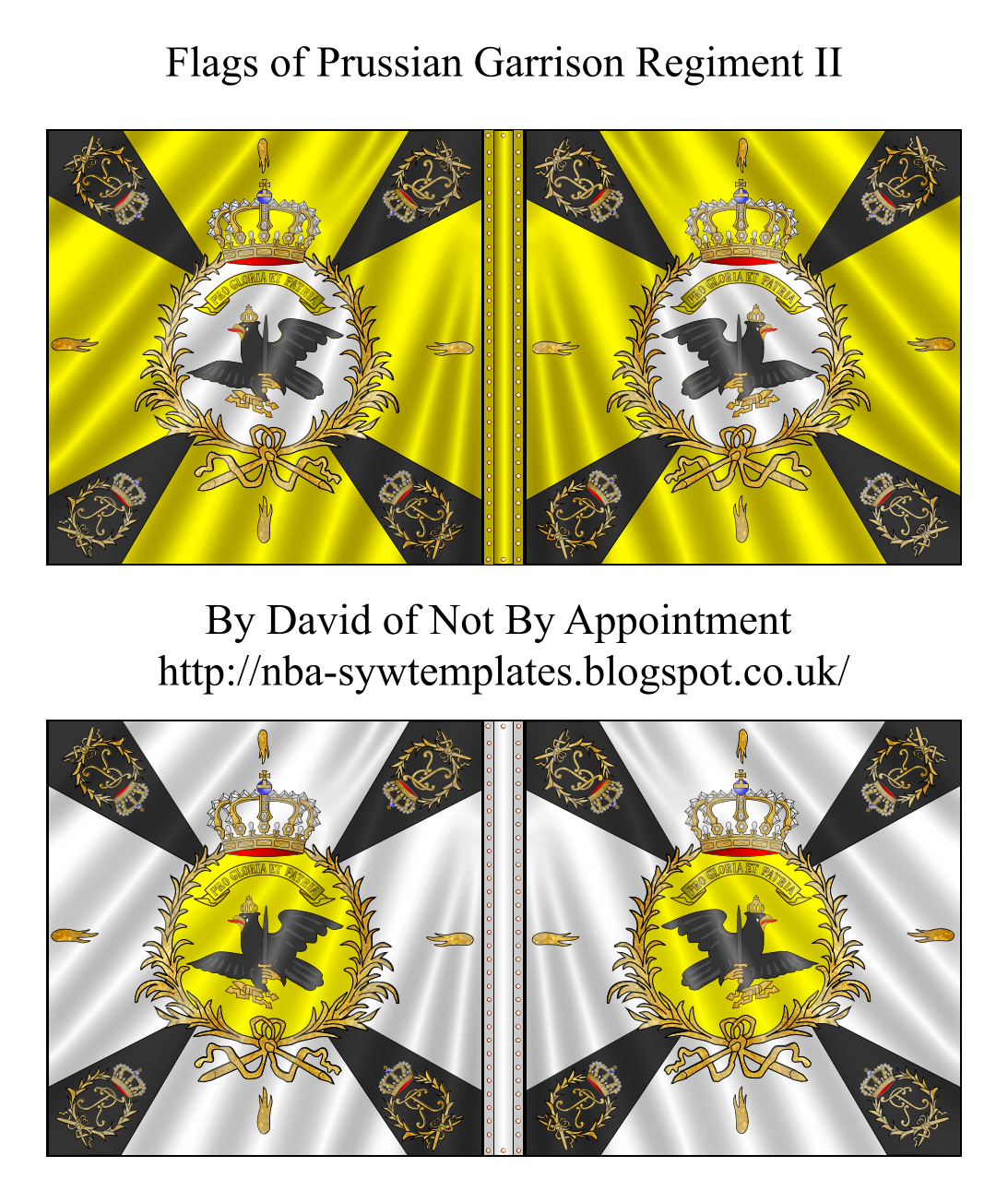 Not By Appointment: Flags of Prussian Garrison Regiment II