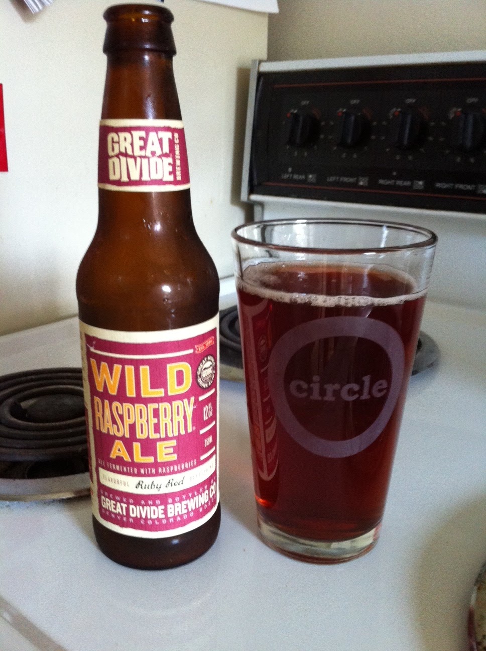 Sanford's Beer Blog: Beer Review: Great Divide Wild Raspberry Ale