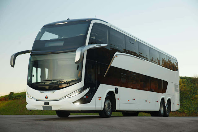 El carrocero brasileño Marcopolo estrena su nueva generación de buses G8