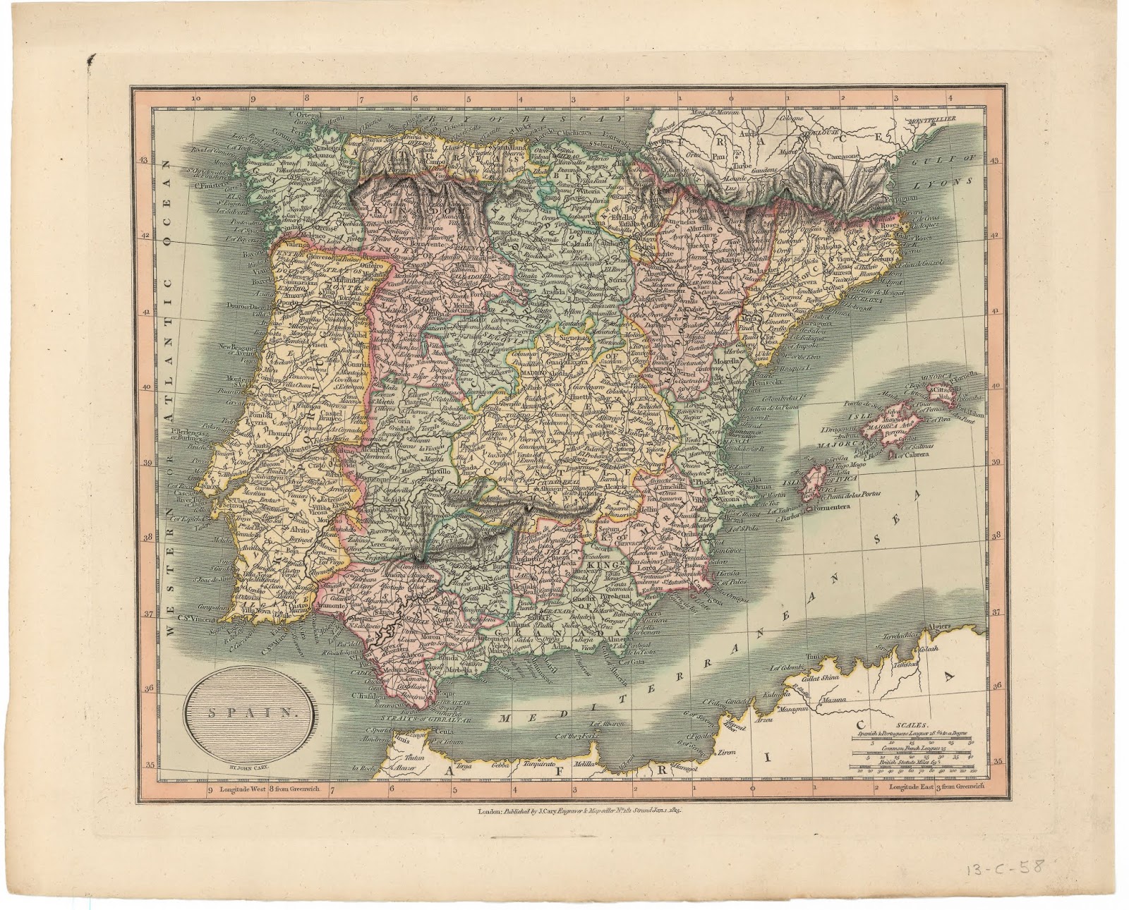 CONIL DE LA FRONTERA EN LA PRENSA: CONIL EN LAS CARTOTECAS XIV (1813).