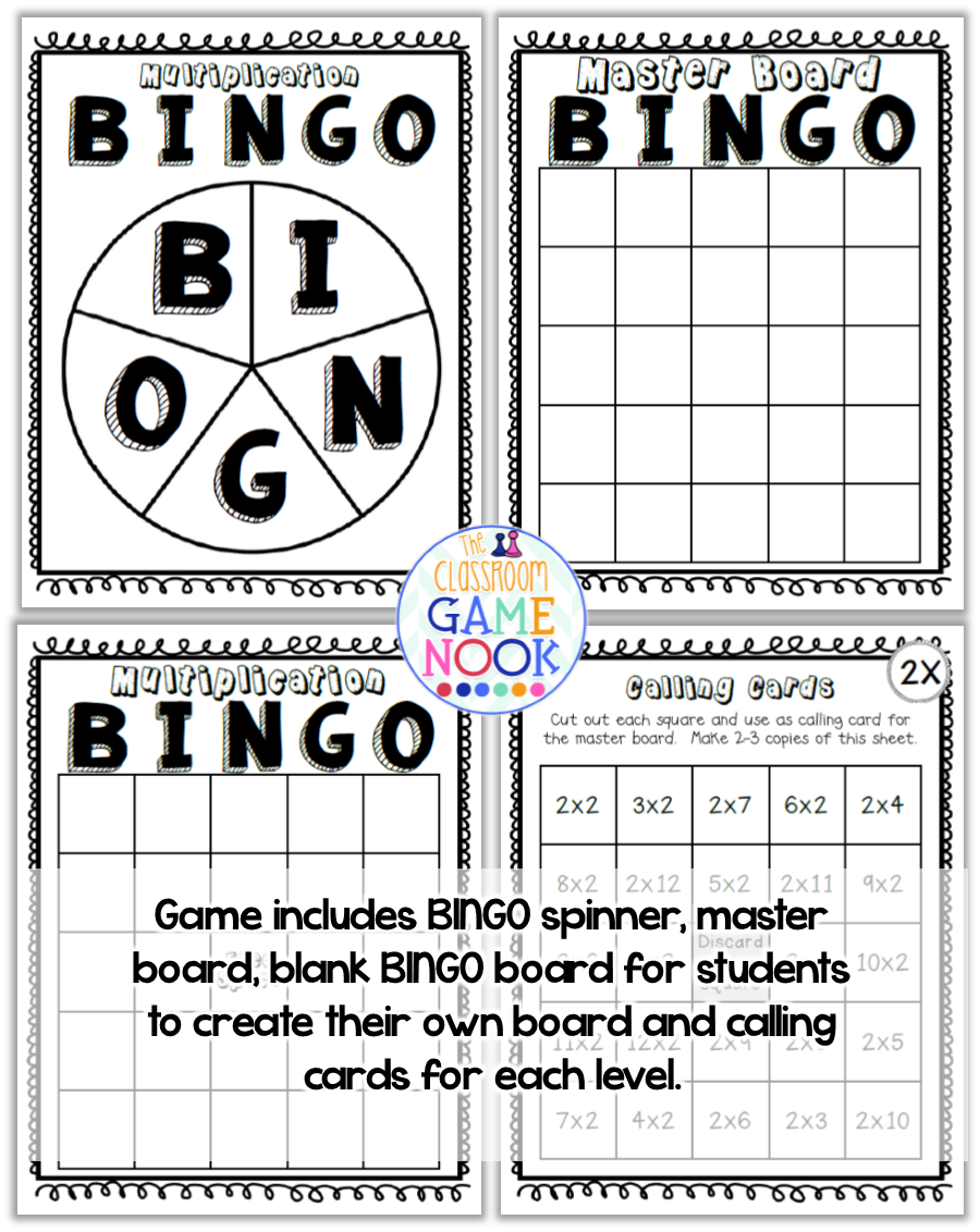 The Classroom Game Nook: BINGO Anyone? {FREEBIE ALERT!}
