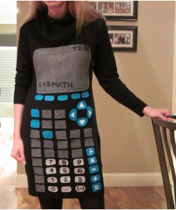 Oh My Nay!: {Halloween} DIY Costume: Calculator