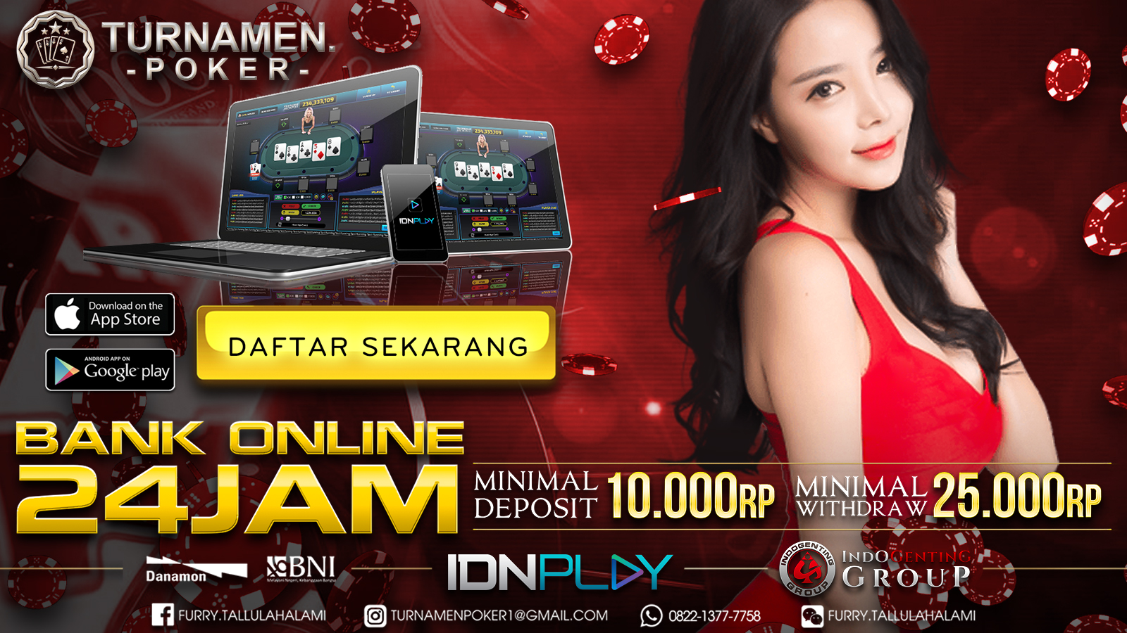 Turnamen Poker Online : Situs Daftar Agen Judi Poker Online Indonesia Terpercaya