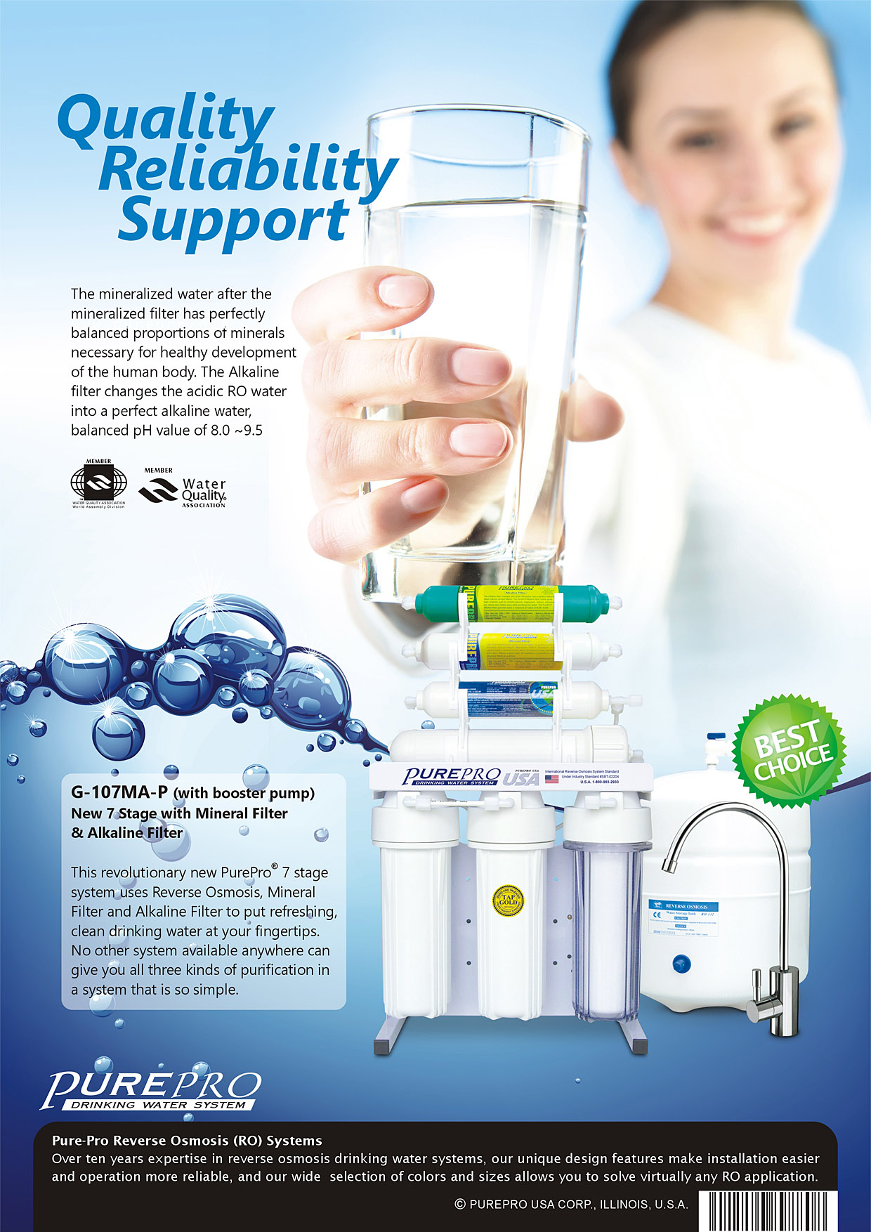 PurePro® The Best Reverse Osmosis (R.O) Water Filters For Fresh-Tasting ...