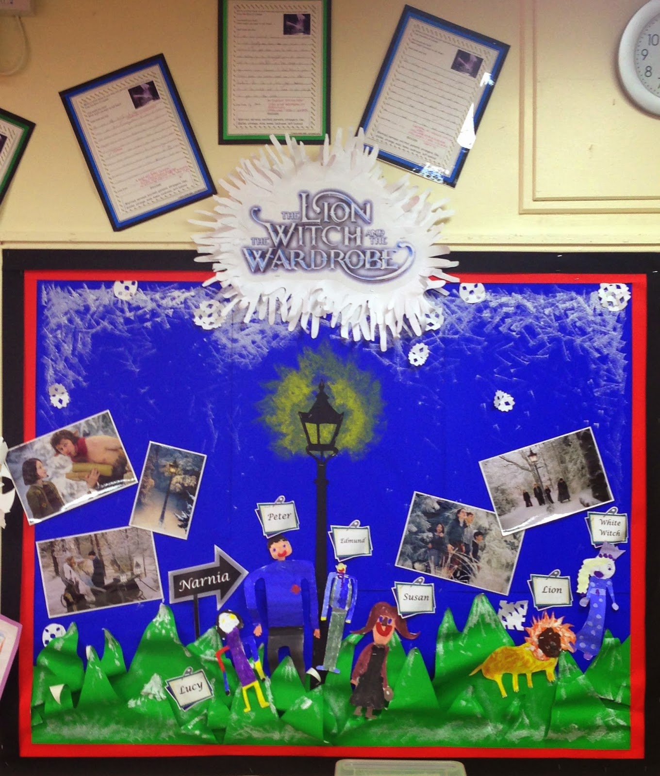Creative Teaching Displays: The Lion, The Witch and The Wardrobe!