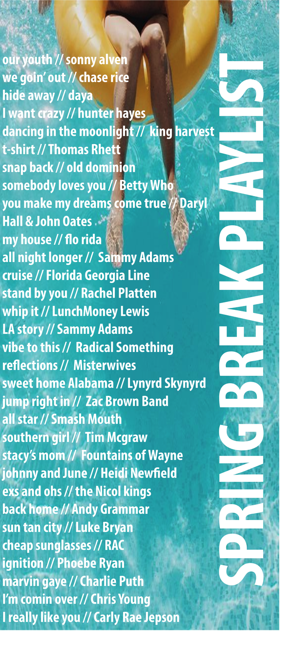 Prep In Your Step: Spring Break Playlist