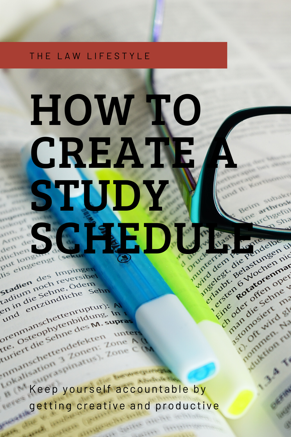 How To Create A Study Schedule How To Create A Study Schedule