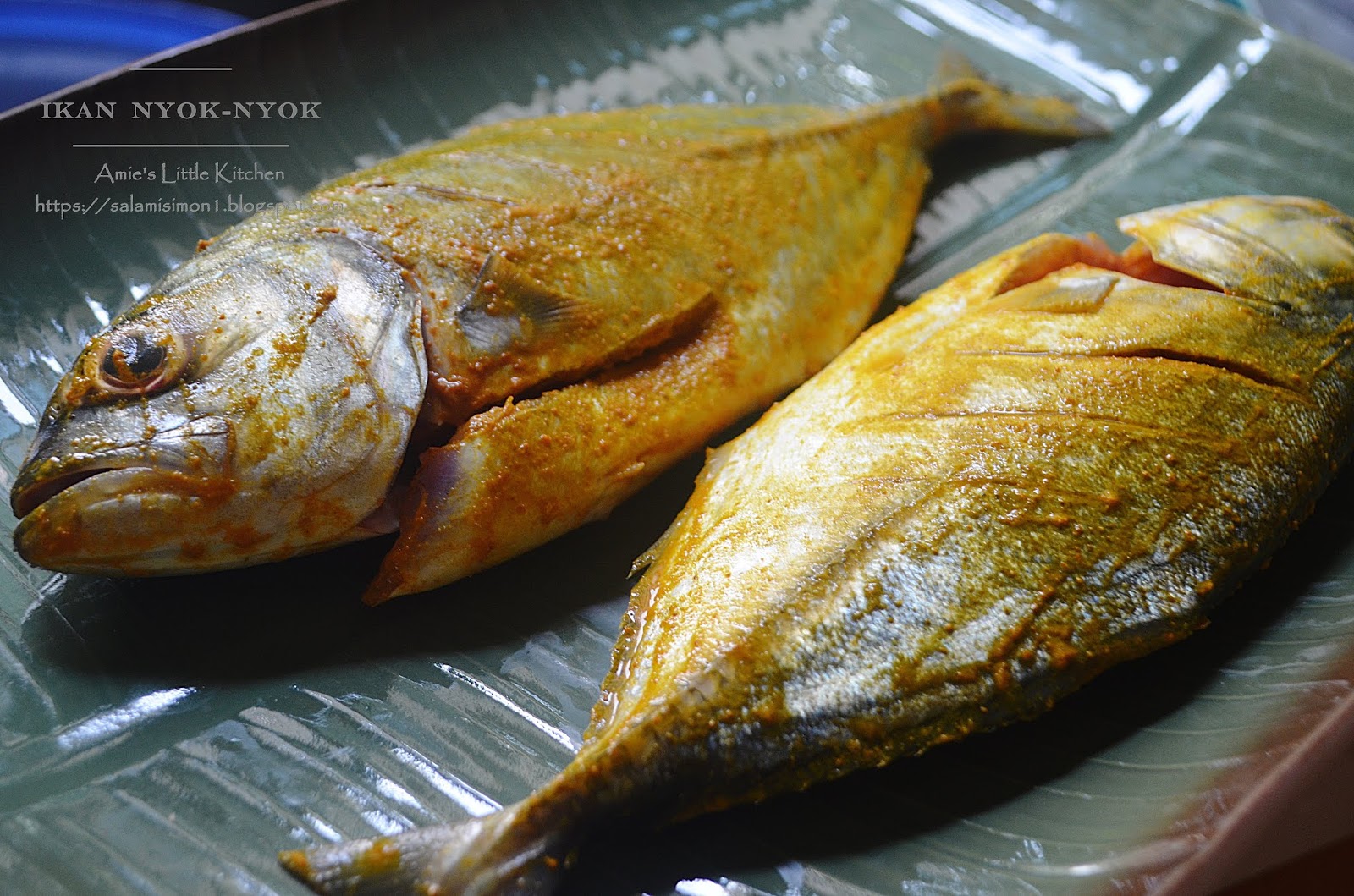 Ikan Nyok-Nyok Panggang, Sambal Air Asam Budu & Sayur Bening - Amie's ...