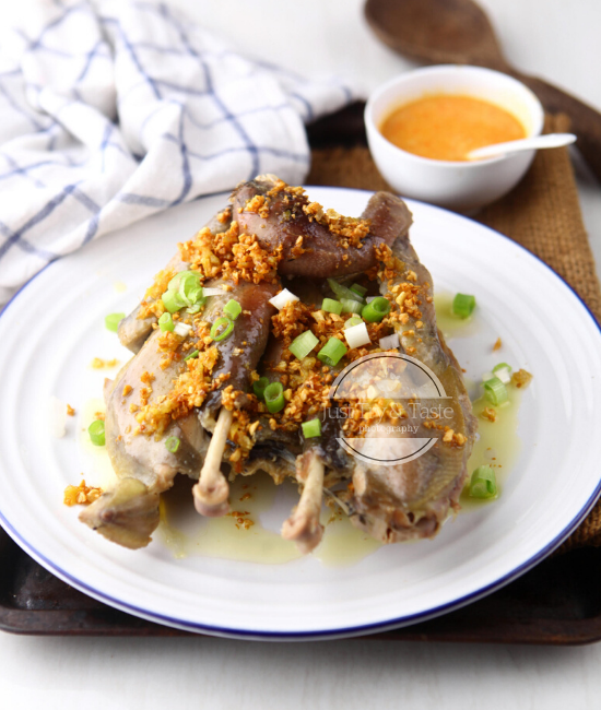 Resep Ayam Pek Cam Kee (Ayam Rebus Garam) | Just Try & Taste