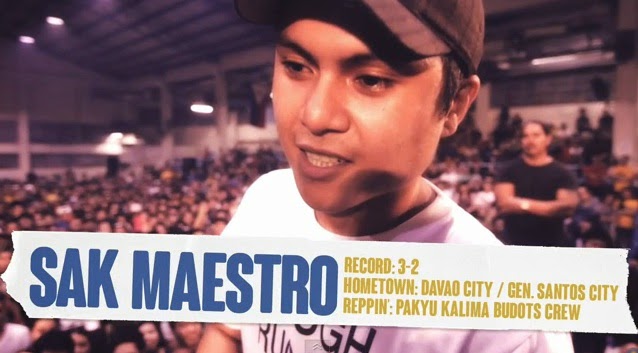 The Fliptop Battle League: FlipTop - Sinio vs Sak Maestro