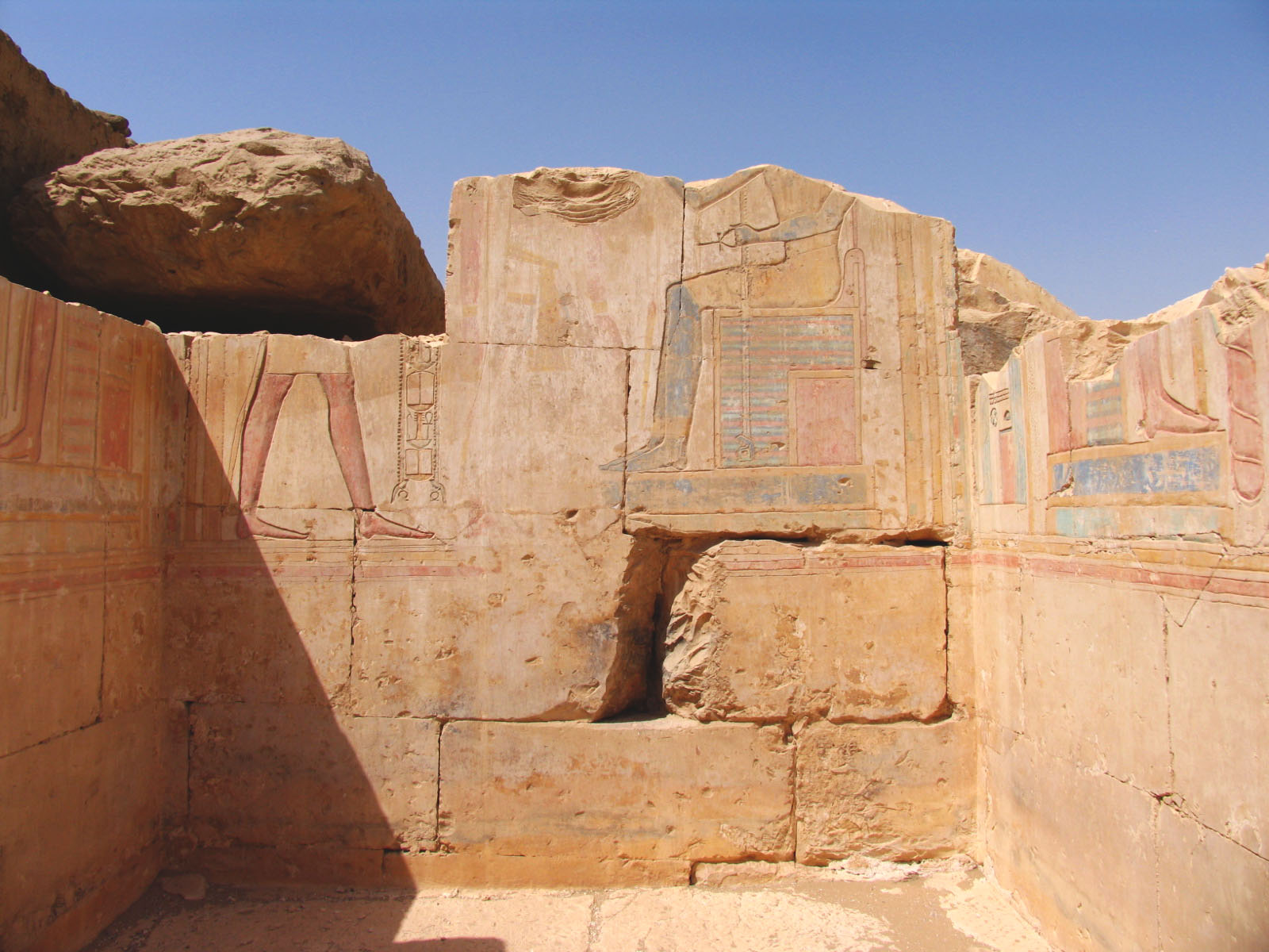 TRAS LA MIRADA DE ISADORA: Templo de Ramsés II en Abydos; 3ª parte