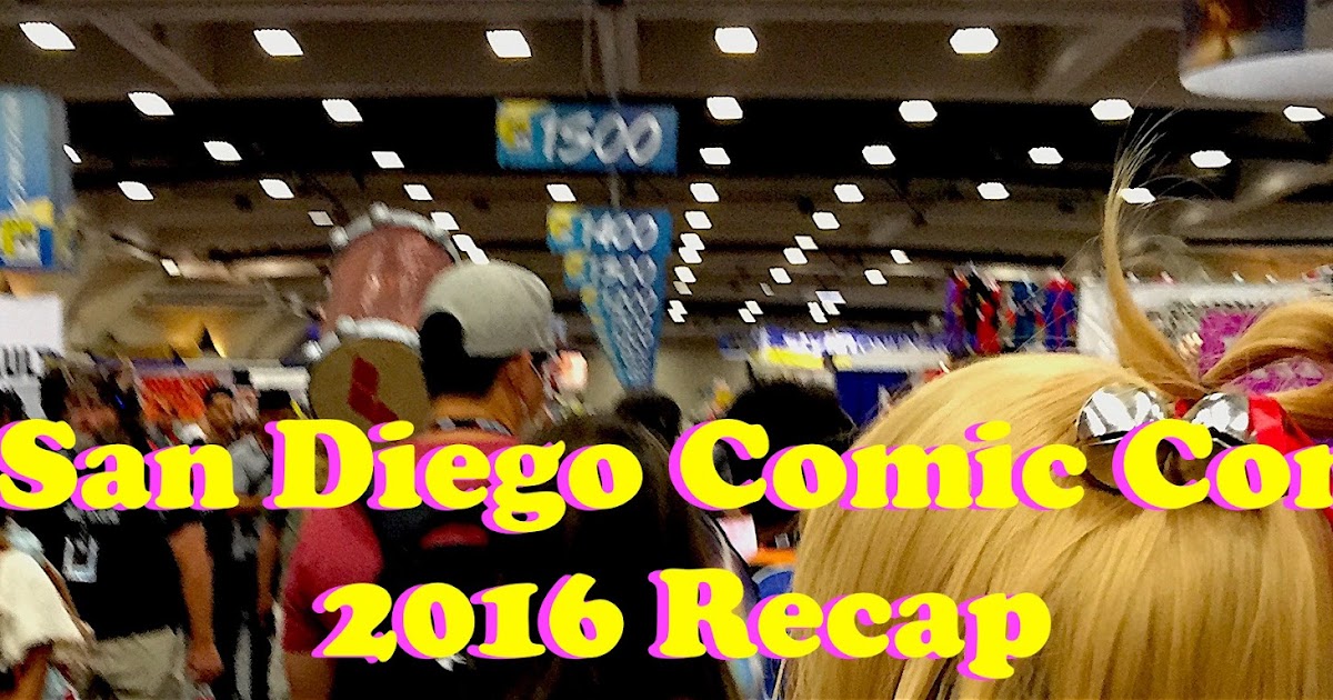 Weird Science DC Comics: San Diego Comic Con 2016: The Reggie Report