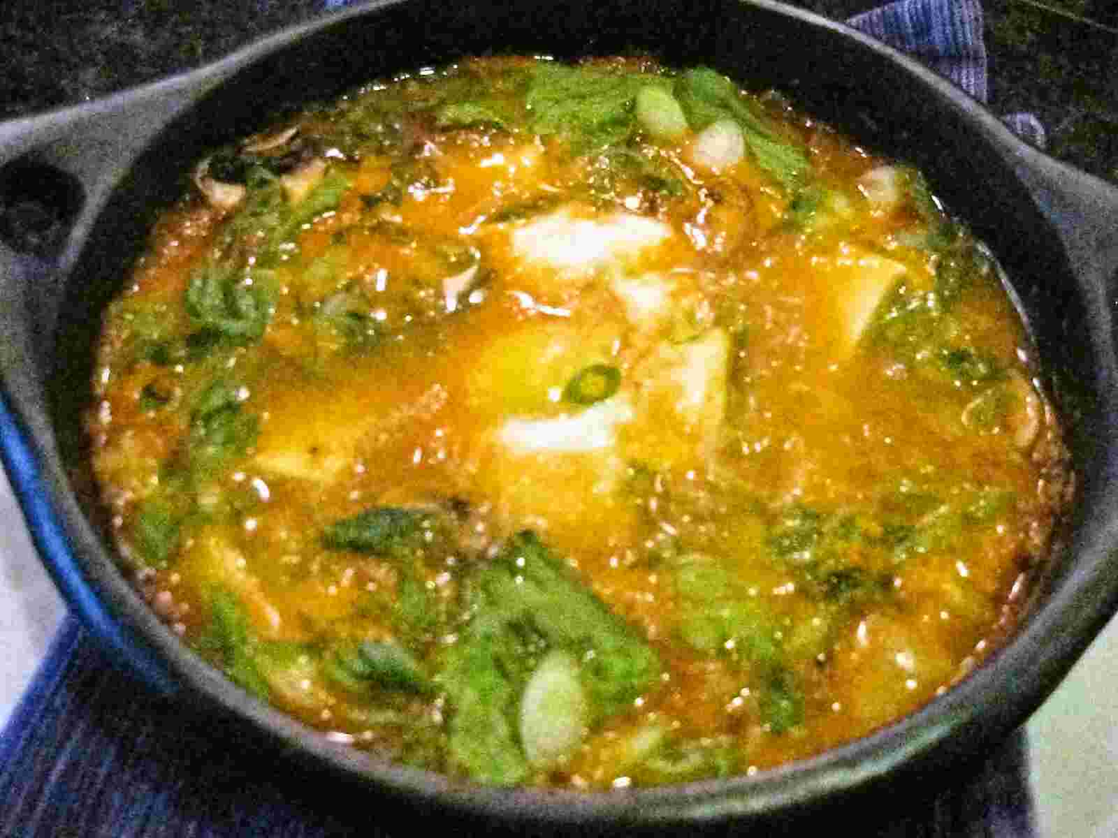 Recipes for Tom: Tofu no chige / jjigae stew with tofu (quick version ...