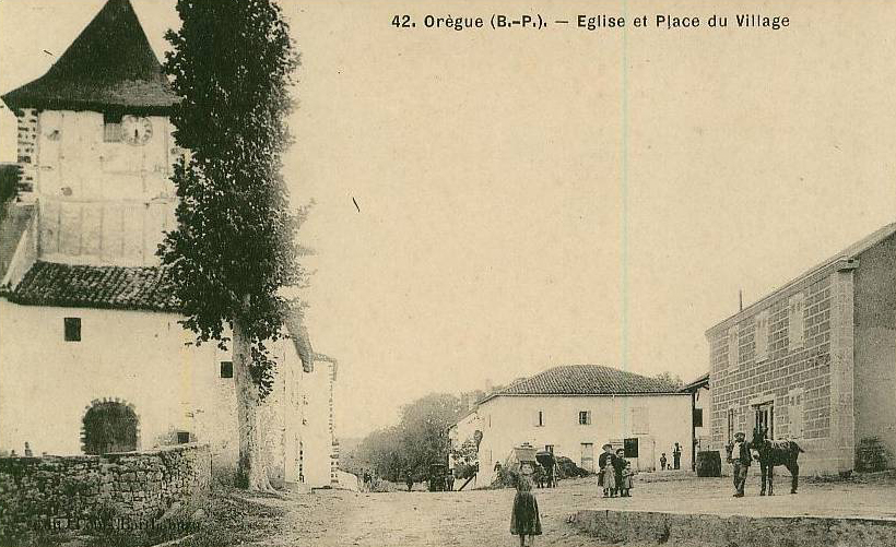 Le village d'Orègue - Oragarre