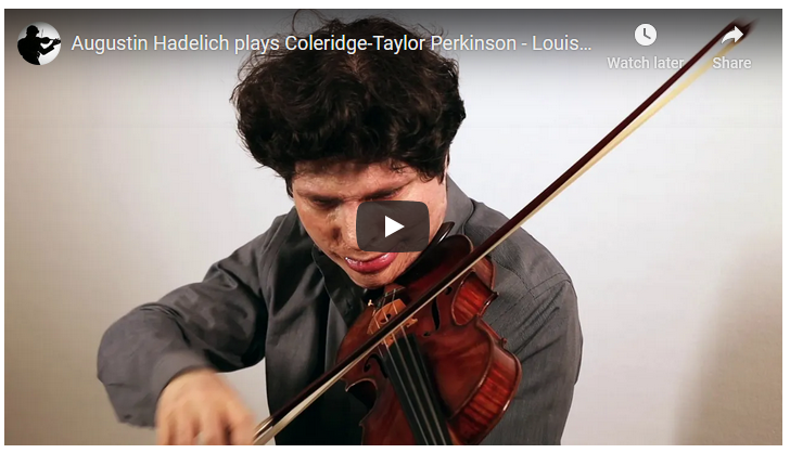 AfriClassical: TheViolinChannel.com: Violinist Augustin Hadelich ...