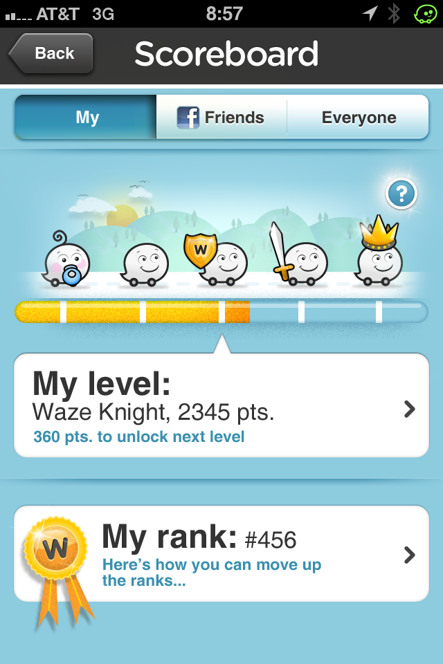 Mr. Resistentialist: Turn your commute into a game with Waze!