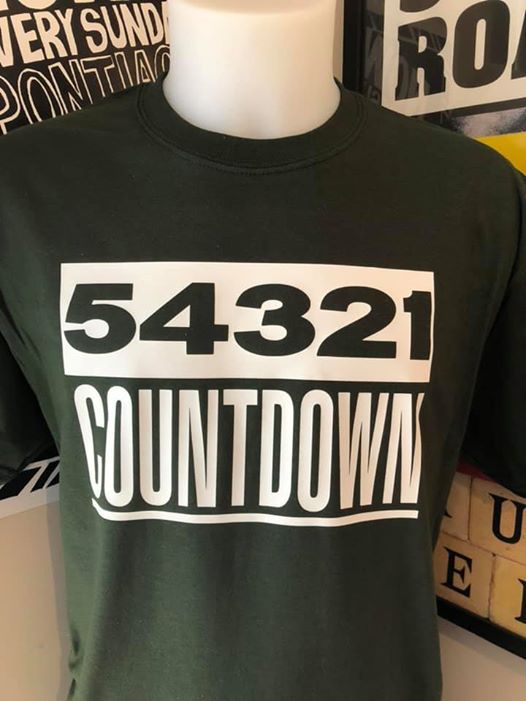 Modernist Society: '54321 Countdown' T-shirts now available from Mr. B ...