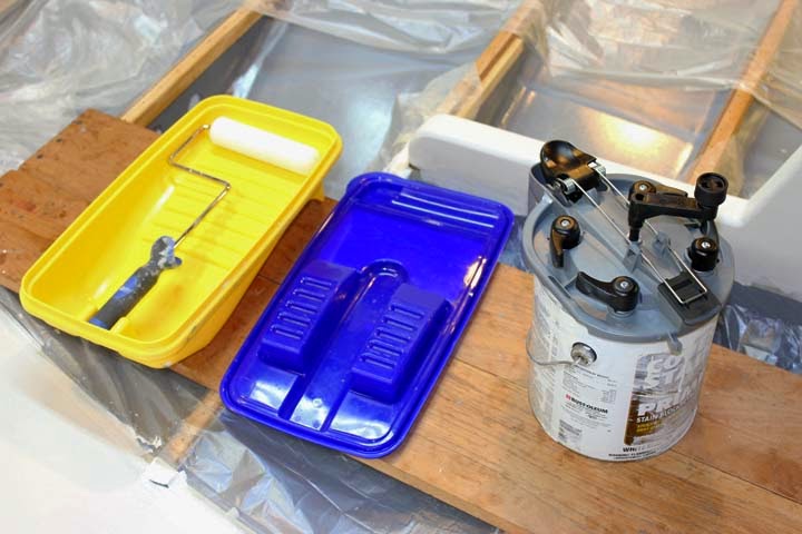 Building the "PocketShip" Pocket Cruiser: Painting Interior