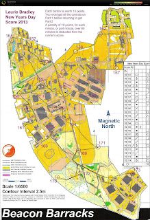 Orientēšanās kartes: Beacon Barracks (Stafford)