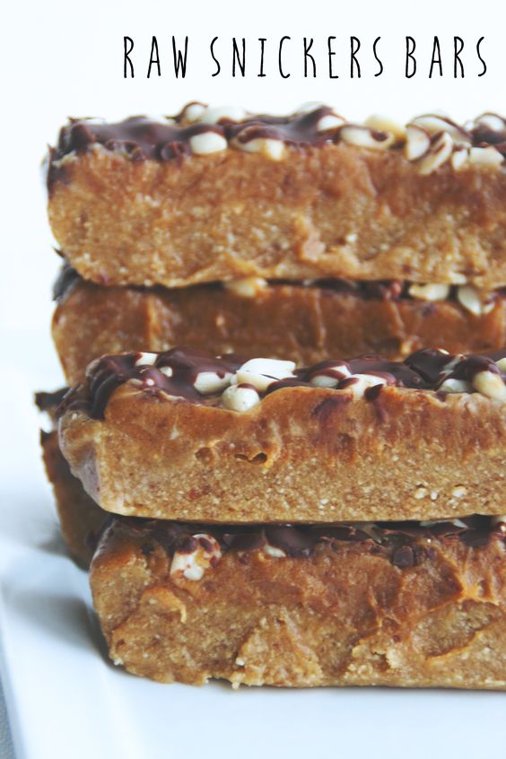 RAW SNICKERS BARS - PodPoint