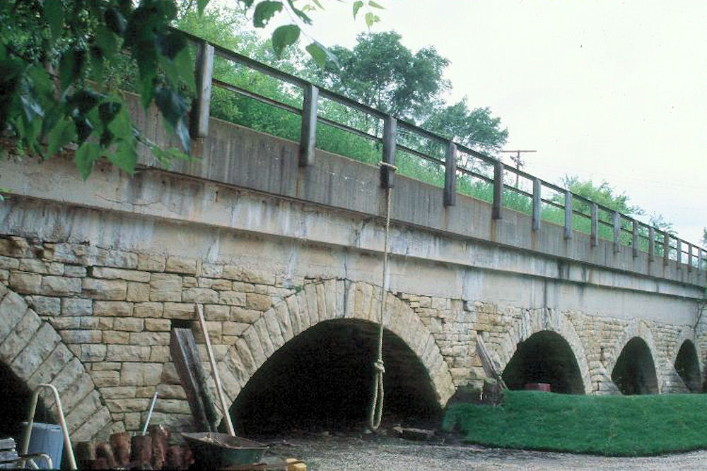 Industrial History: 9th Street Bridges (IL-7) over Des Plaines River ...