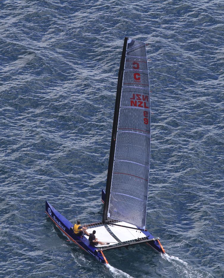 Trimaran Projects and Multihull News: New homebuilt C Class catamaran ...