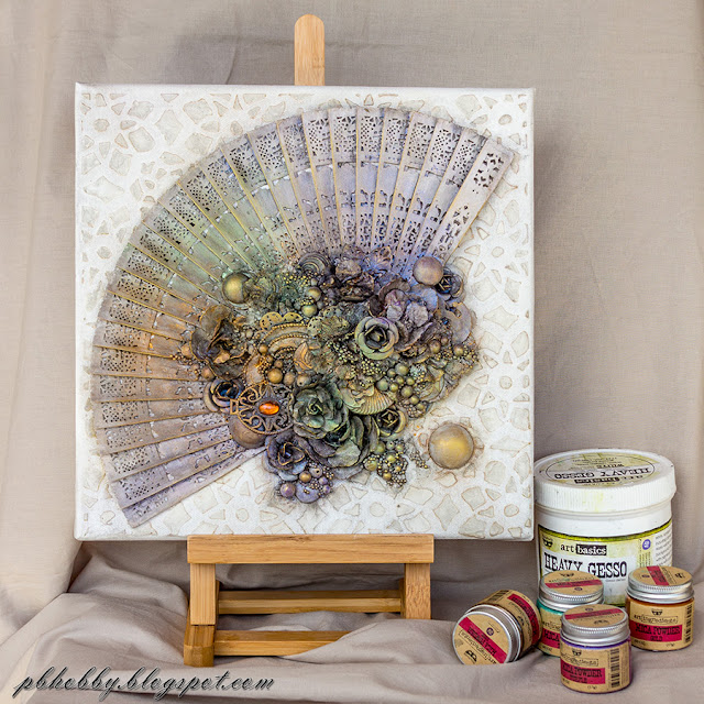 Mixed Media Place: Fan