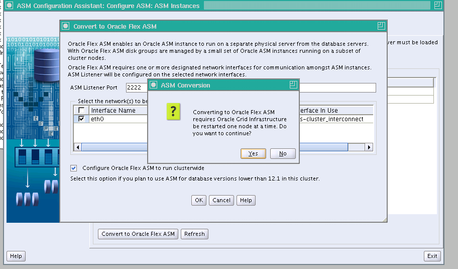 How to convert Standard cluster to flex cluster