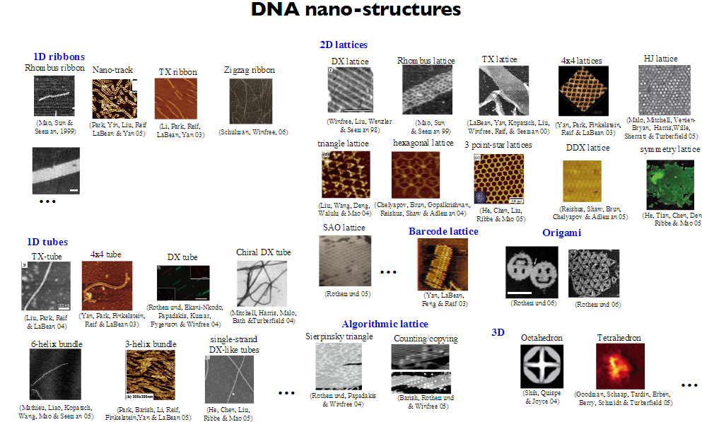 DNA Nano-Assembly can be scaled up and also assemble inorganic ...